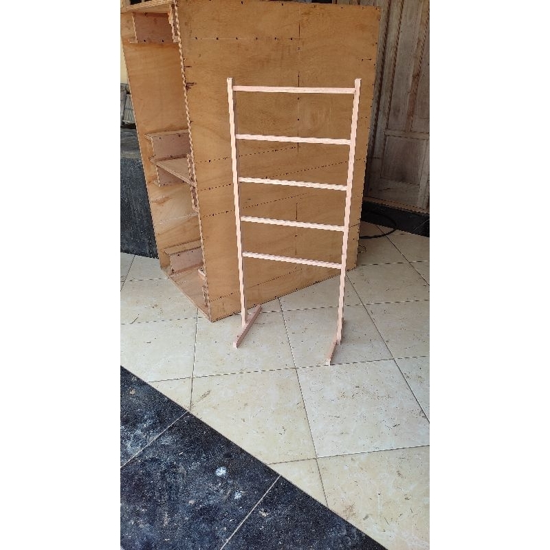 Jual rak susun rak stand (berdiri) rak hijab rak sarung rak handuk rak ...