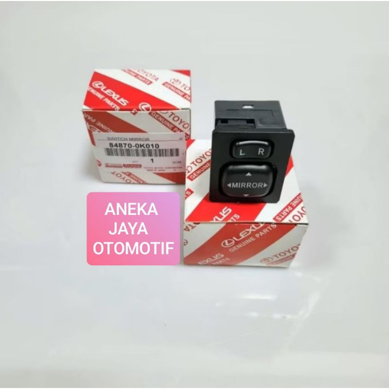 Jual SWITCH SWIT SAKLAR MIRROR SPION TOYOTA INNOVA INOVA 2004-2014 ...