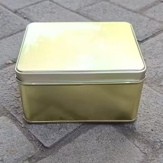 Jual KALENG KOTAK 17 x 14 x 9 GOLD MUDA | Shopee Indonesia