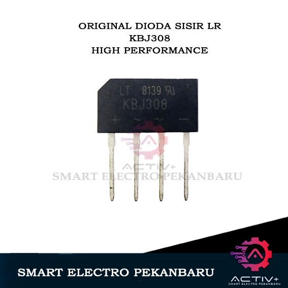 Jual ORIGINAL SEP DIODA SISIR 3A 1000V KBJ308 DIODA BRIDGE DIODE 308 3 AMPERE DIODE SISIR 3 A ...