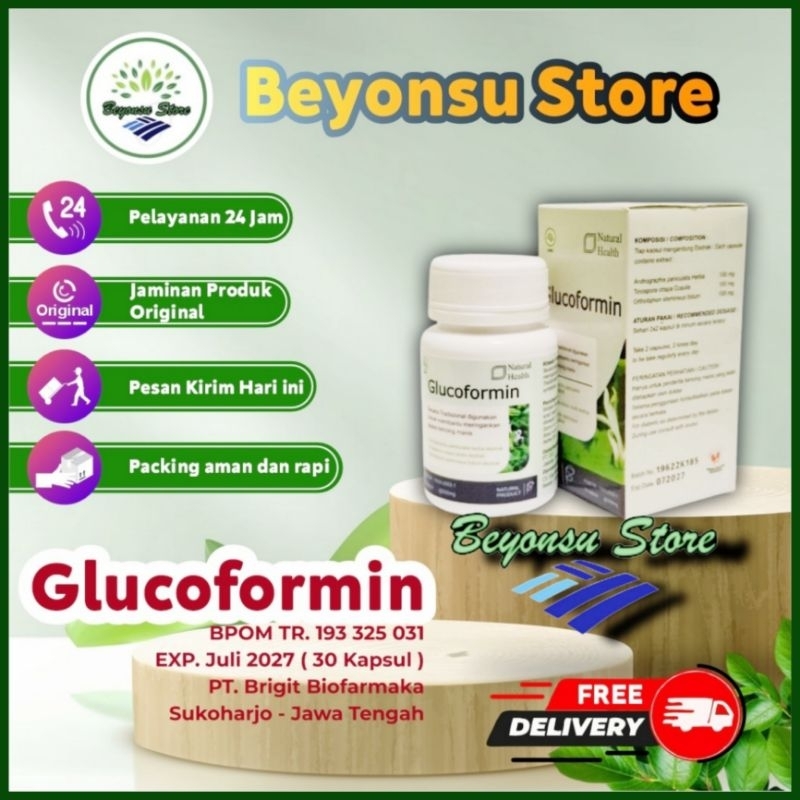 Jual Glucoformin Original Solusi Diabetes Kencing Manis Gula Darah ...