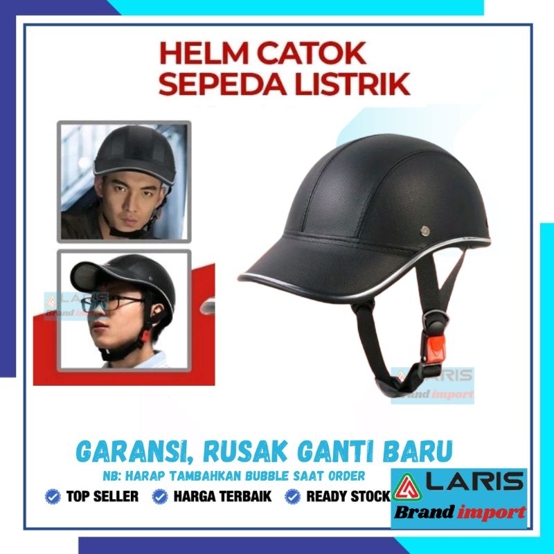 Jual TaffSPORT Helm Catok Sepeda Listrik Model Baseball Cap - 1074 ...