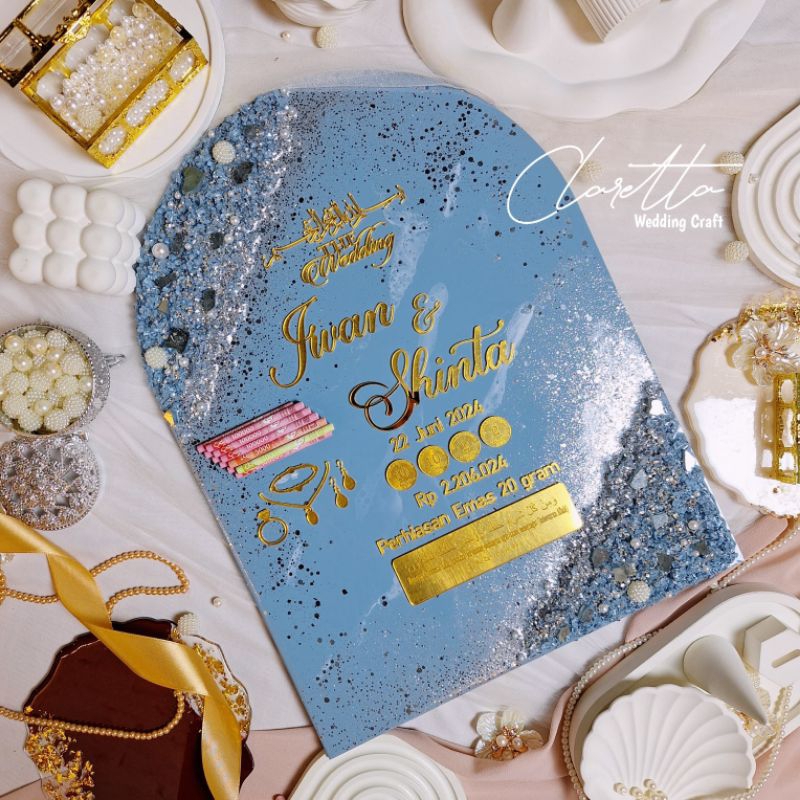 Jual Mahar Resin Dekorasi untuk Mahar pernikahan besar jumbo kubah ...