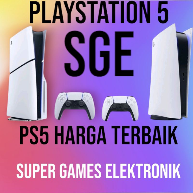 Jual PS5 SLIM / FAT DIGITAL - SLIM VERSION PS5 GARANSI INDO FULL GAME ...
