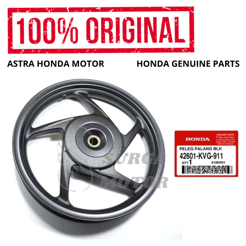 Jual Velg Pelek Racing Belakang BeAT POP Sporty Vario 110 eSP Scoopy FI ...