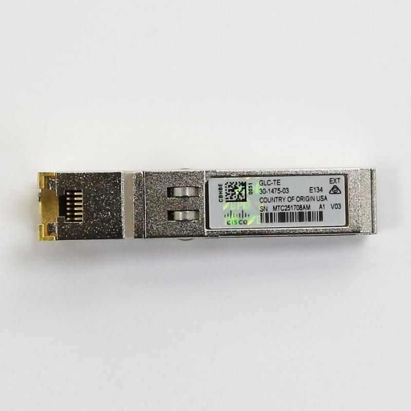 Jual SFP RJ45 CISCO GLC-TE 1000BASE ORIGINAL CISCO HOLOGRAM | Shopee ...