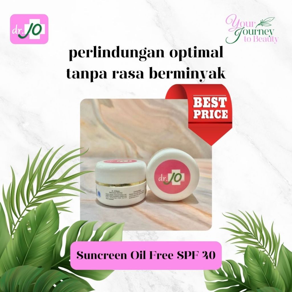 Jual JO PLUS SKINCARE Sunscreen Oil Free SPF 40 12,5g | Shopee Indonesia