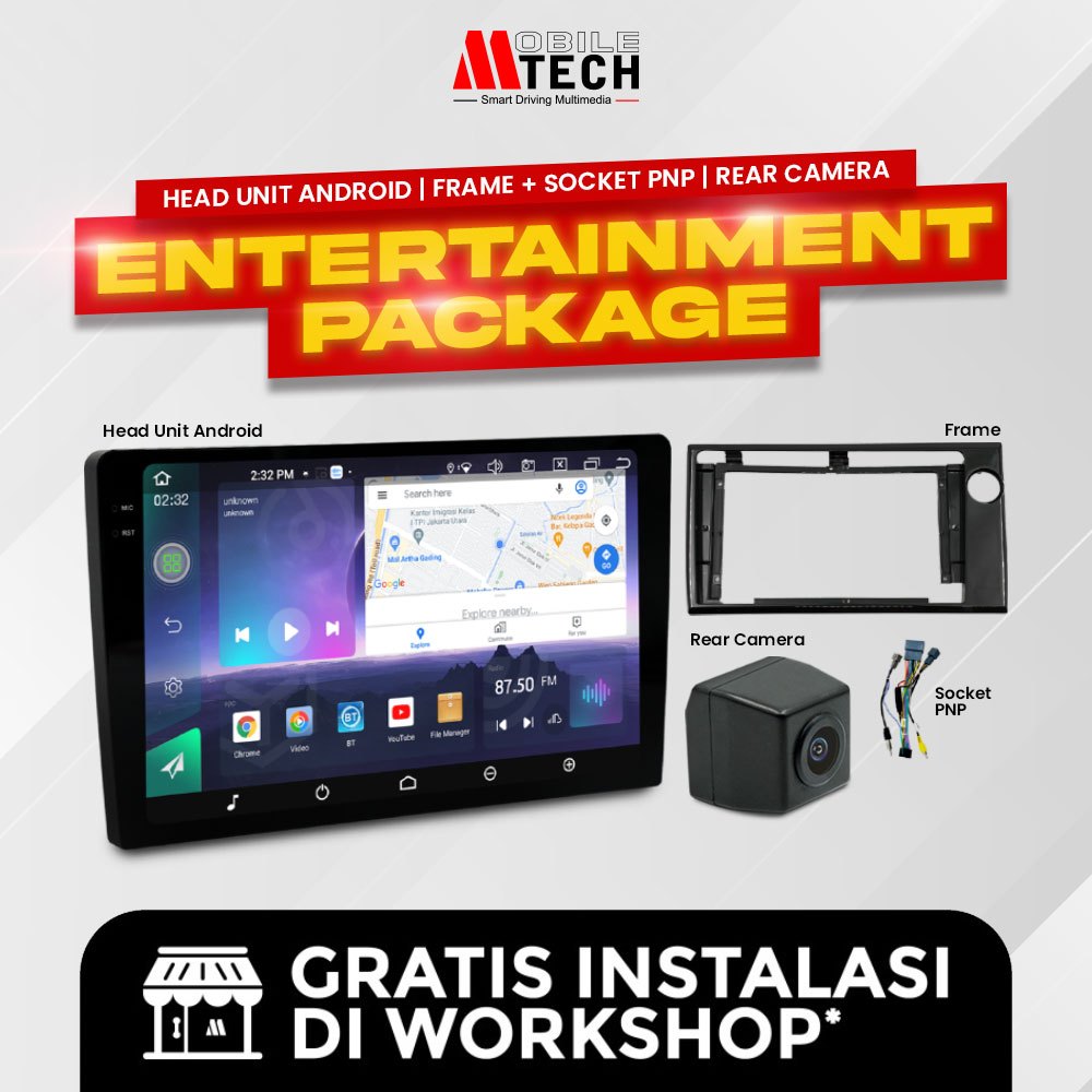 Jual Headunit Android Universal OEM Plug N Play Mobiletech | Shopee Indonesia