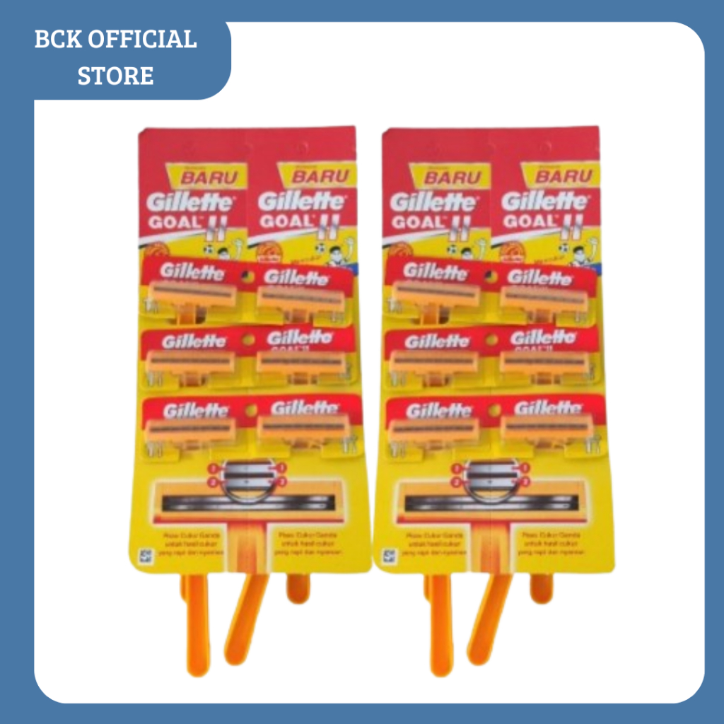 Jual Gillette Goal II / Alat Cukur Khusus Pria (pcs) | Shopee Indonesia