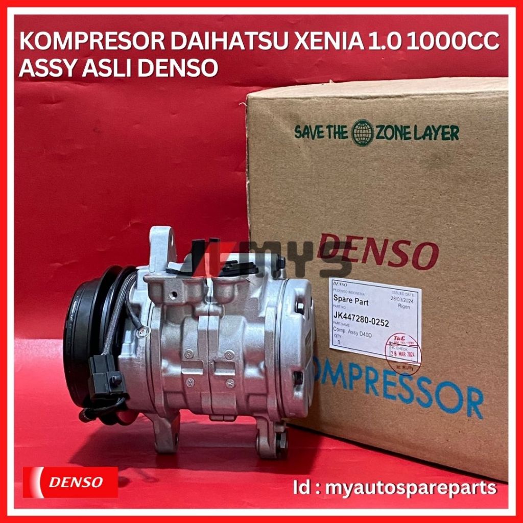 Jual COMPRESSOR AC Mobil DAIHATSU Xenia 1.0 1000cc ASSY KOMPRESOR ASLI ...