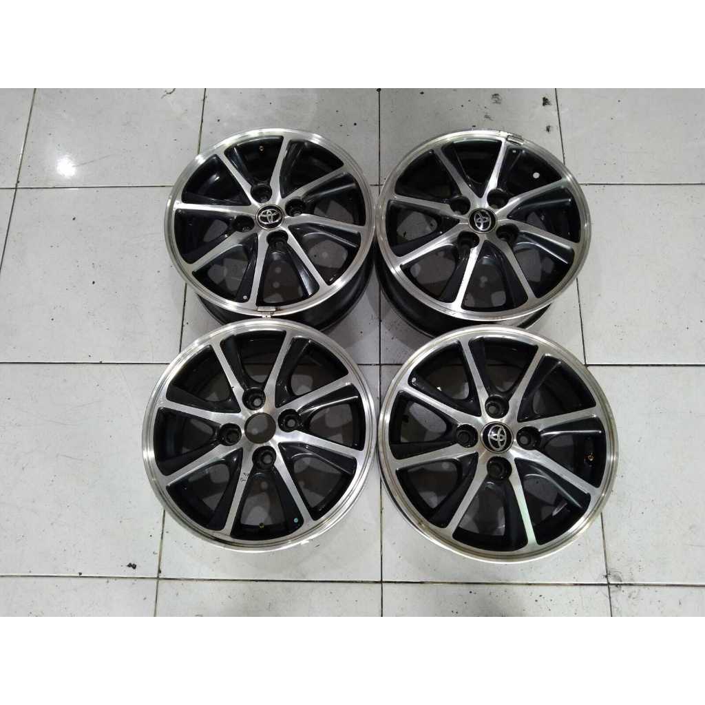 Jual VELG OEM COPOTAN CALYA RING 14 LEBAR 5 PCD 4X100 G/P PNP AYLA SIGRA VIOS DLL | Shopee Indonesia