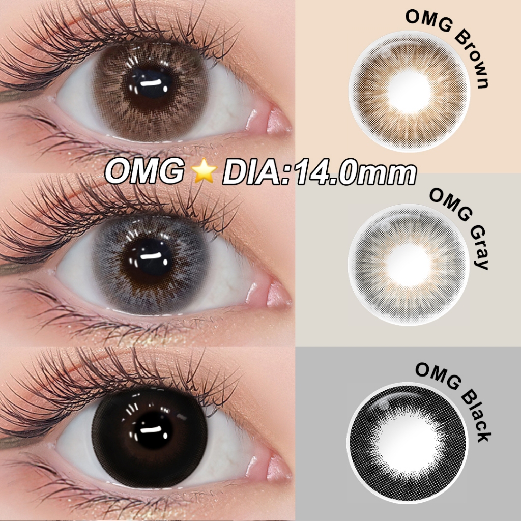 Jual [0.00~-6.00]Magister Softlens Minus OMG Sepasang Lensa Kontak ...