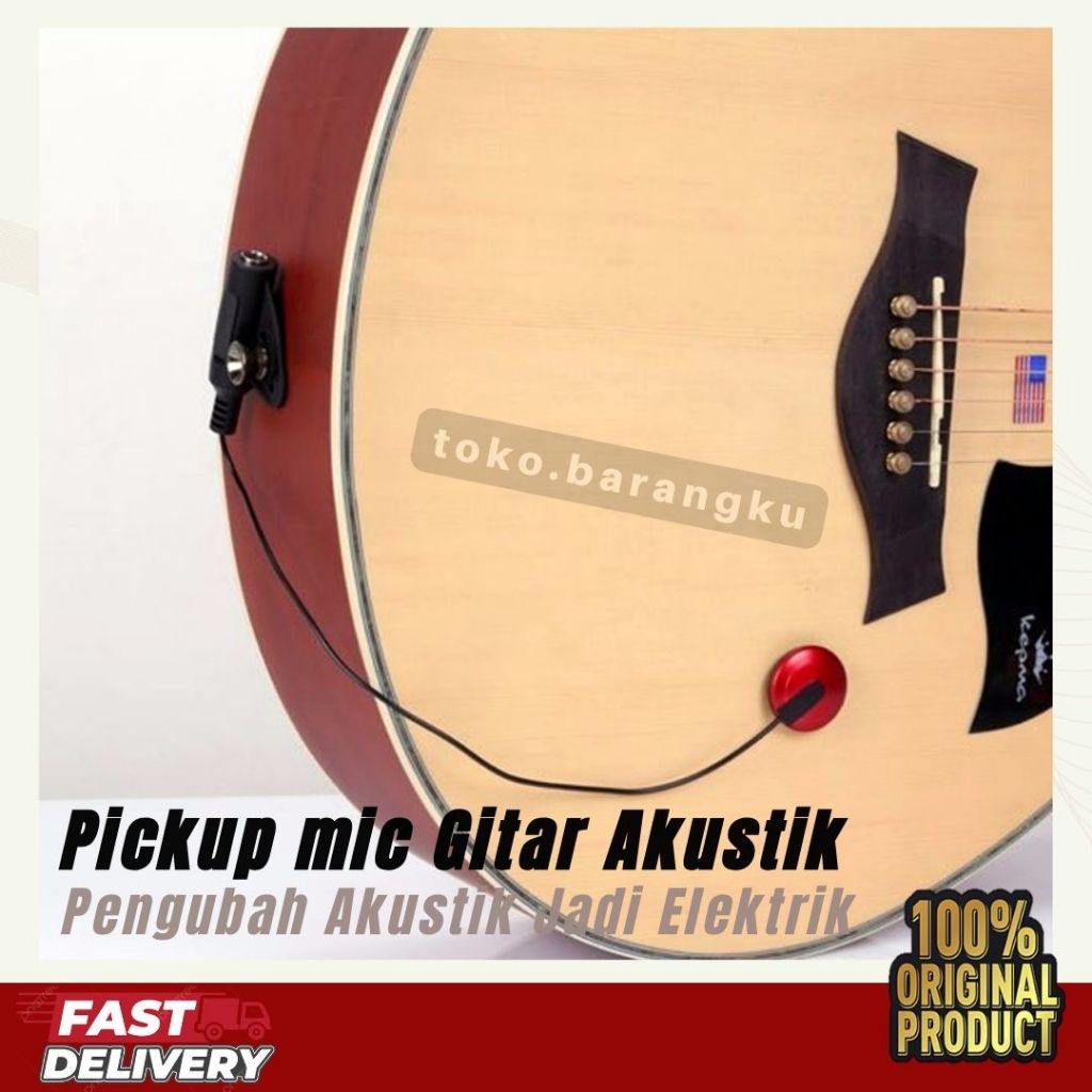 Jual Pickup/mic Gitar akustik,biola.dll (Pickup/spul Transducer ...