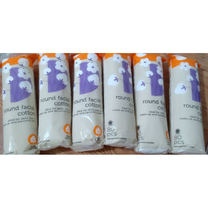 Jual Guardian kapas muka lembut Essential Round Cotton 80'S | Shopee ...