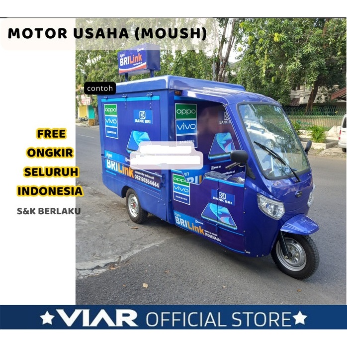Jual Motor Roda Tiga VIAR KARYA MOTOR USAHA (MOUSH) 3 - PROMO- ORIGINAL ...