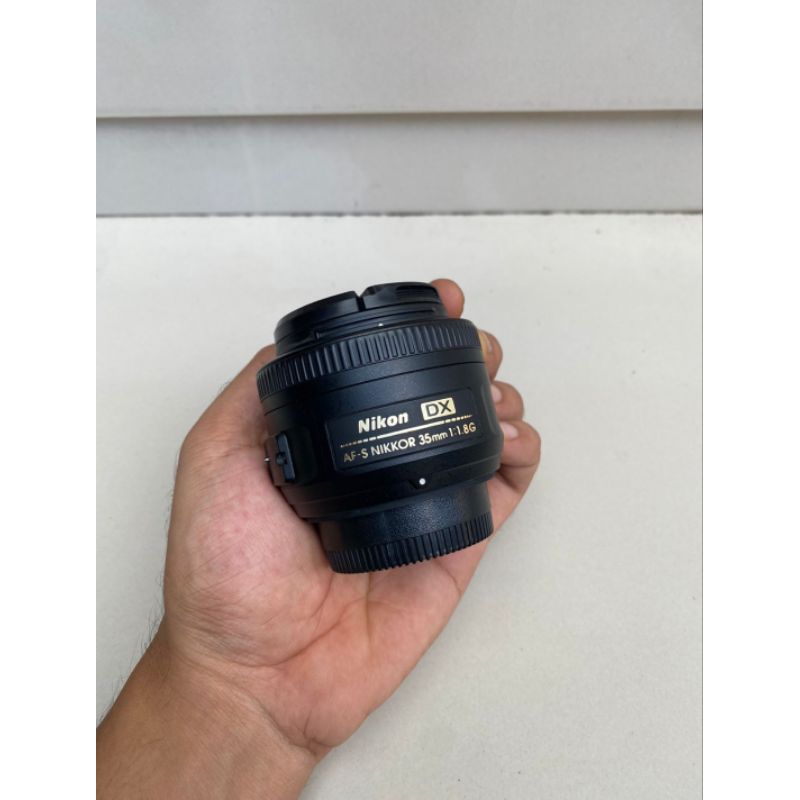 Jual NIKON AFS 35MM F1.8 BEKAS SECOND LENSA FIX NIKON 35MM AFS F1.8 ...