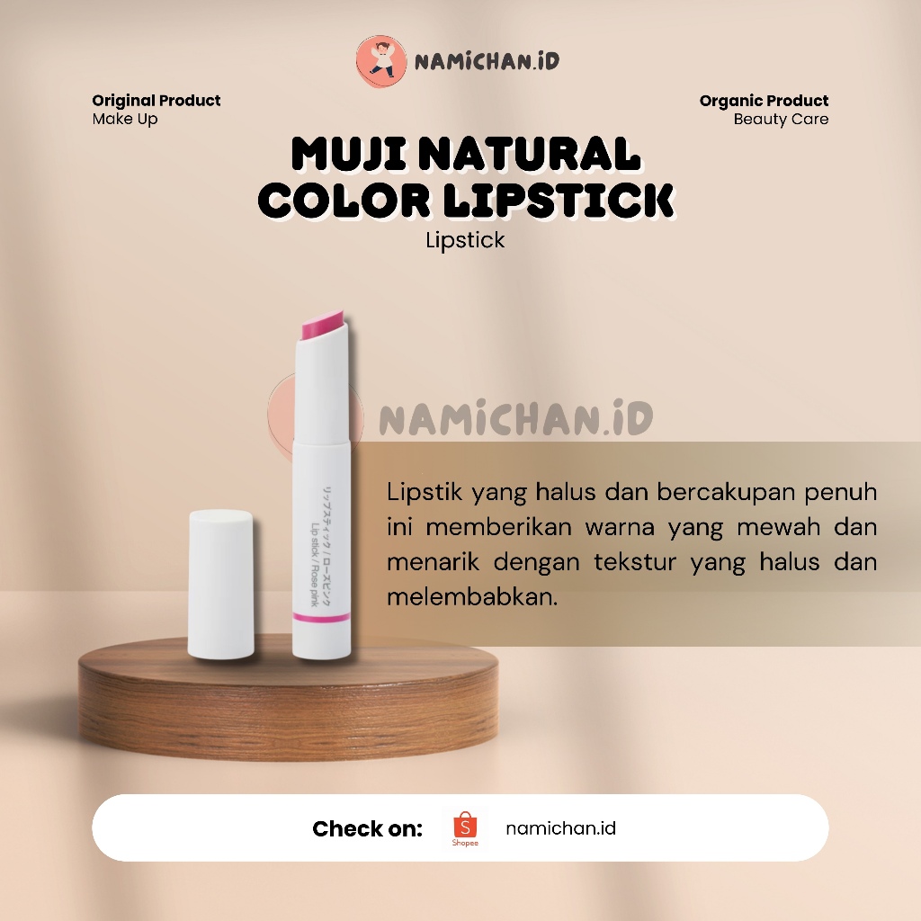 Jual [ PO Japan November 2024 ] Muji Lipstick Original Japan 2.5g | Shopee Indonesia