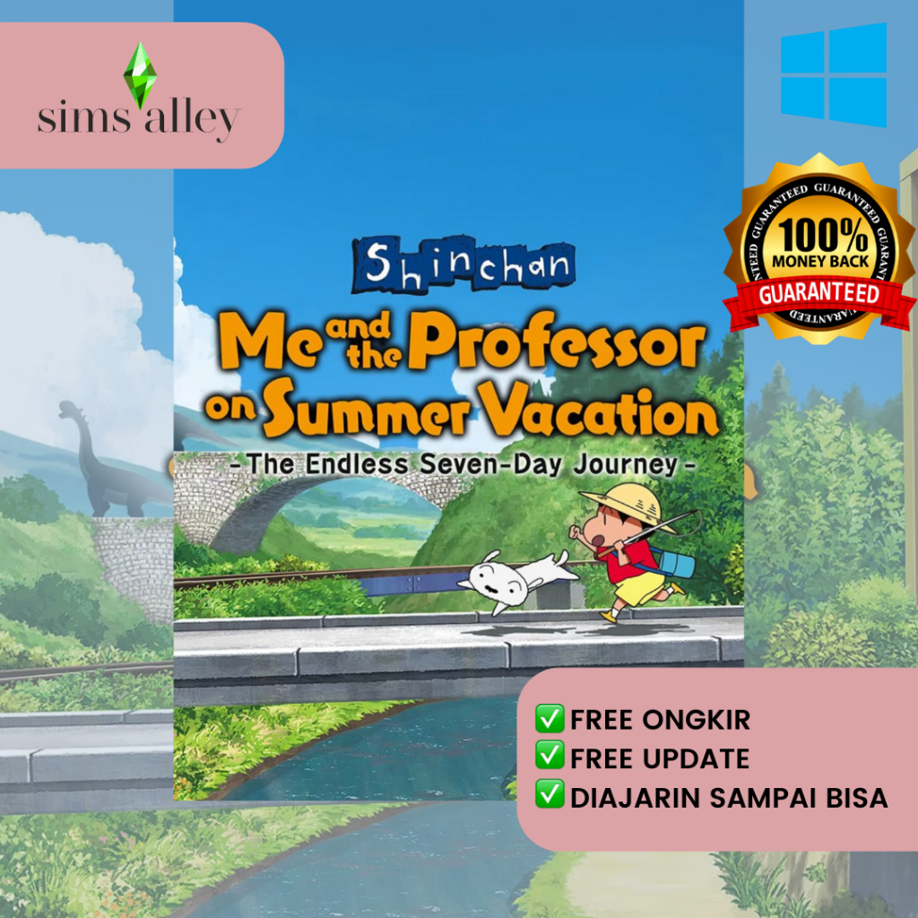 Jual Shin Chan : Me and the Professor on Summer Vacation - GAME PC ...