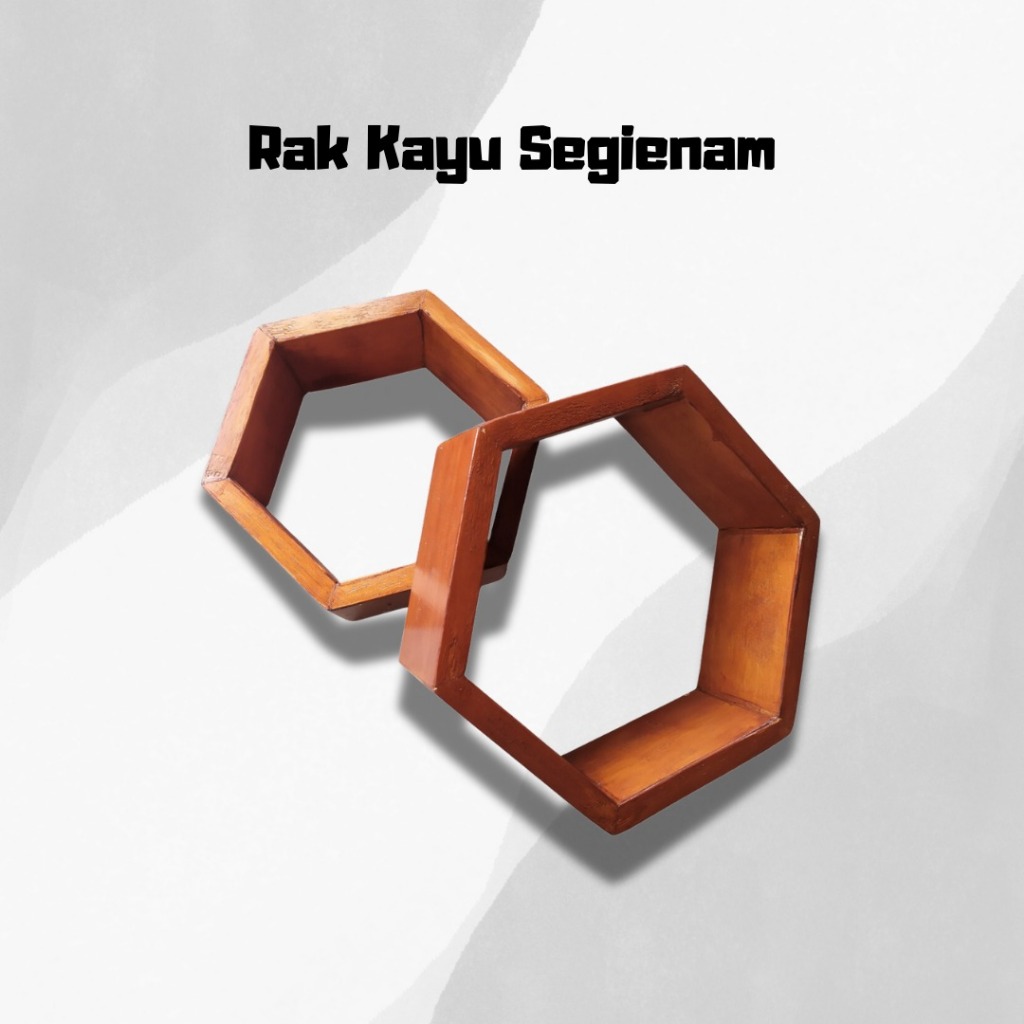 Jual rak bentuk segienam / hexagonal // rak bentuk rumah lebah // bee ...
