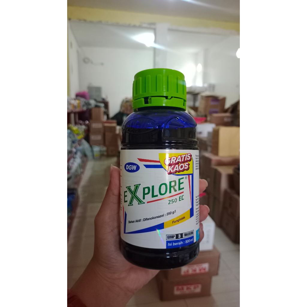 Jual FUNGISIDA SISTEMIK EXPLORE 250EC @500 ML DGW + BONUS KAOS ...