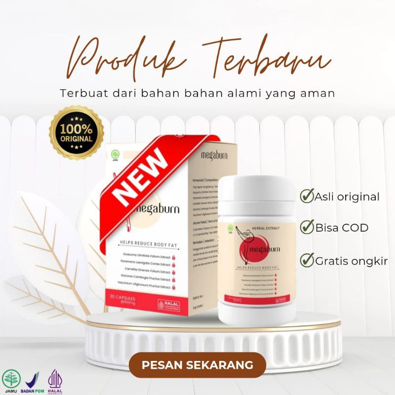Jual Megaburn helps reduce body fat 100% Original - Megaburn Body Fat ...