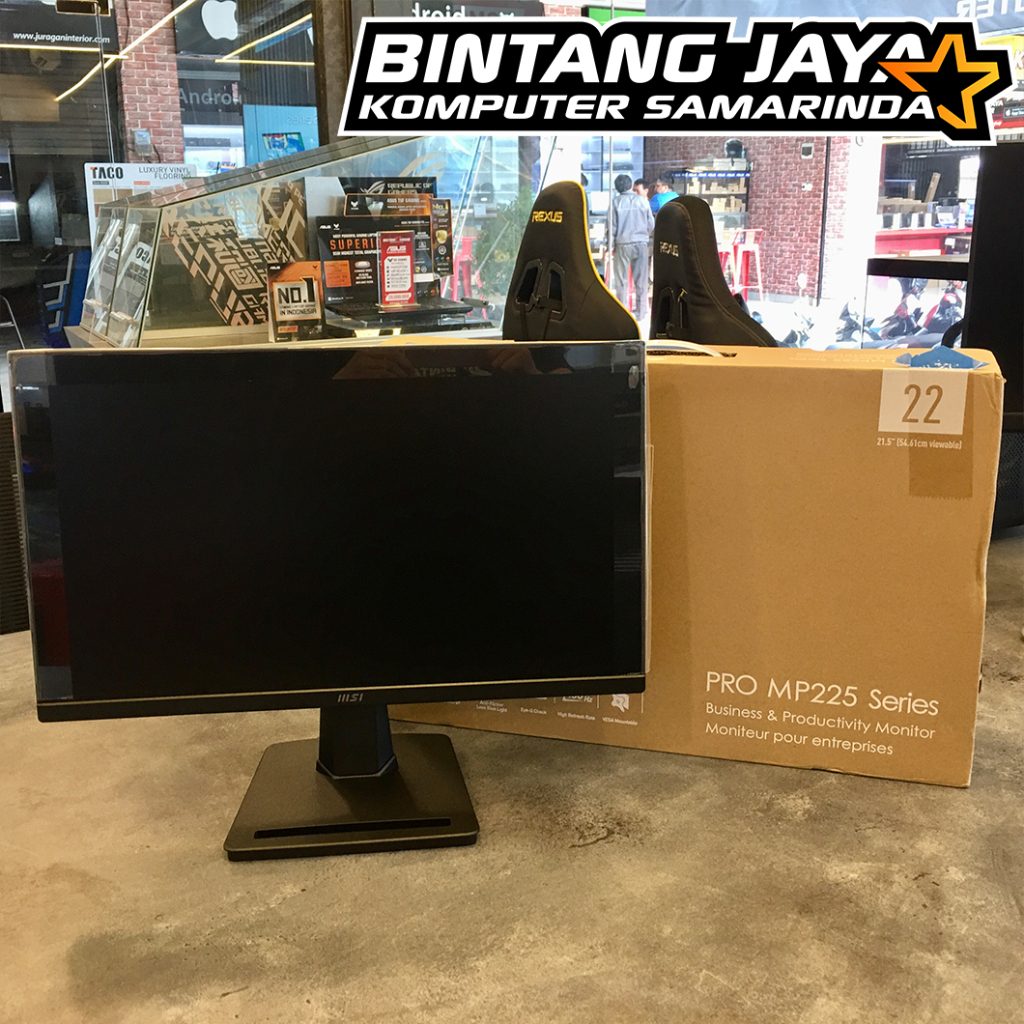 Jual Monitor LED MSI Pro MP225 22" Inch 100Hz FHD HDMI + VGA | Shopee ...