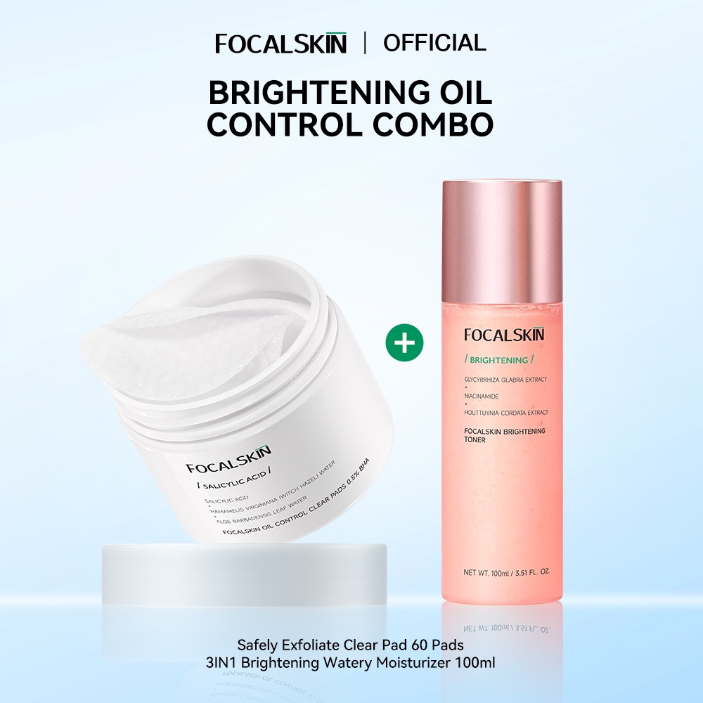 Jual FOCALSKIN Acne Exfoliating Clear Pad 60 Pads / Kapas Eksfoliasi ...