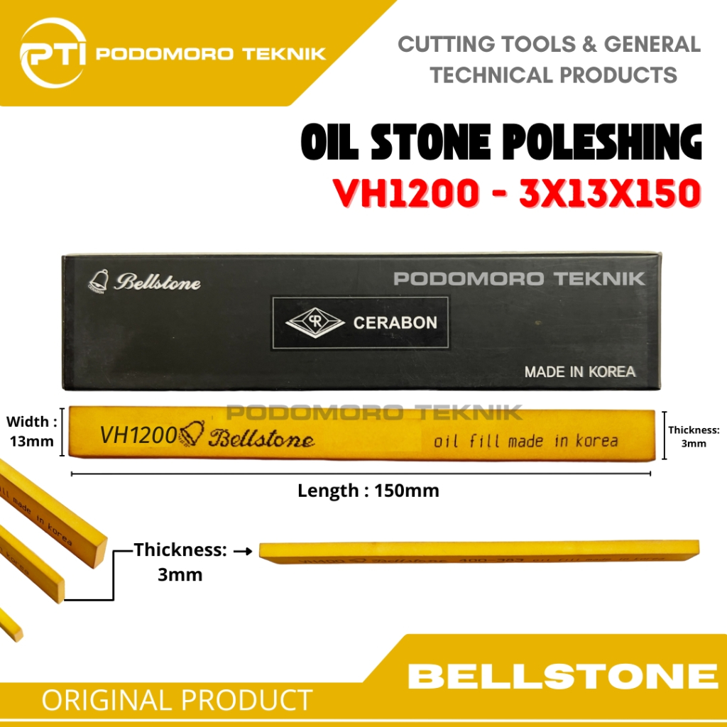 Jual BELLSTONE #1200 3X13X150 BATU POLESH | Shopee Indonesia