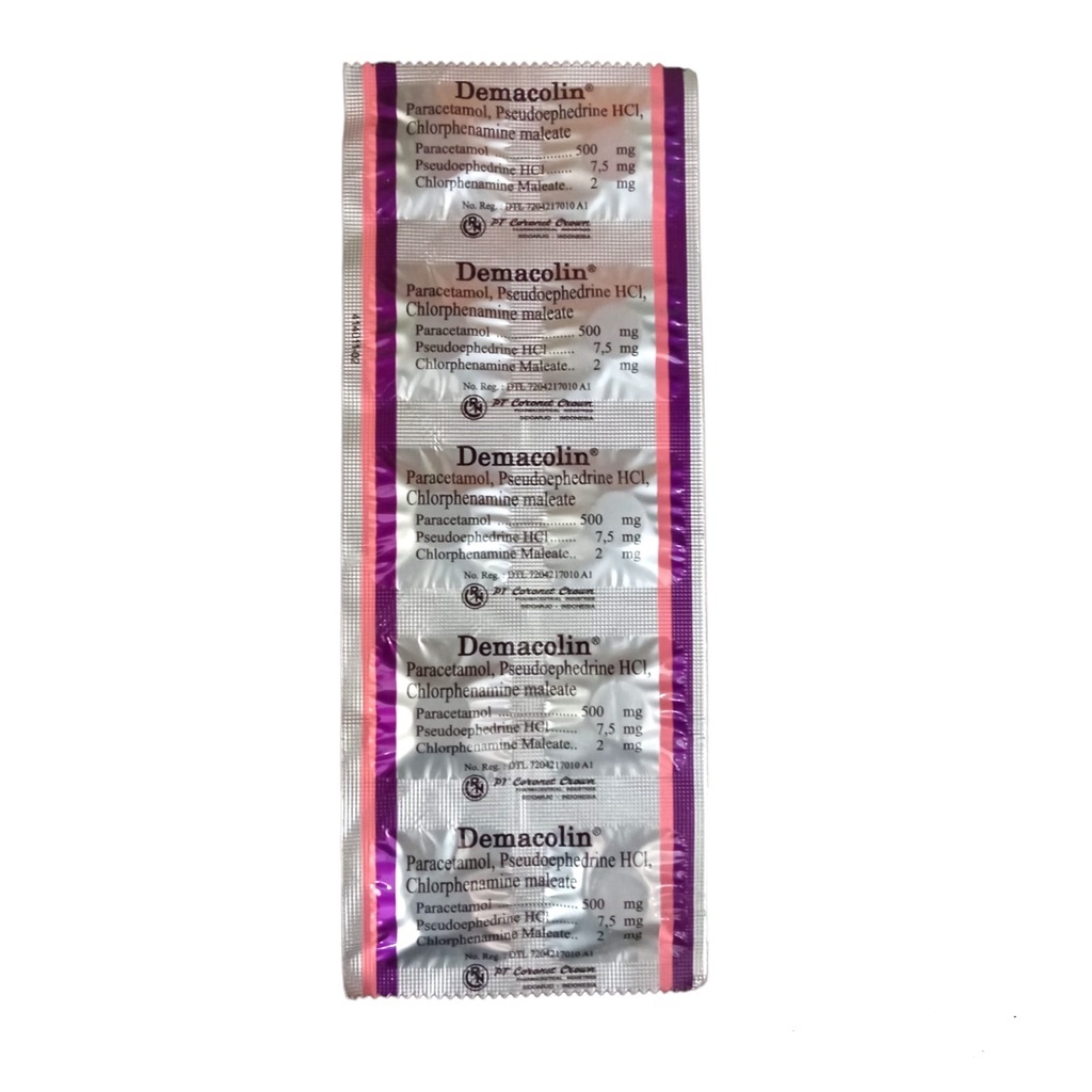 Jual DEMACOLIN STRIP ISI 10 TABLET | Shopee Indonesia