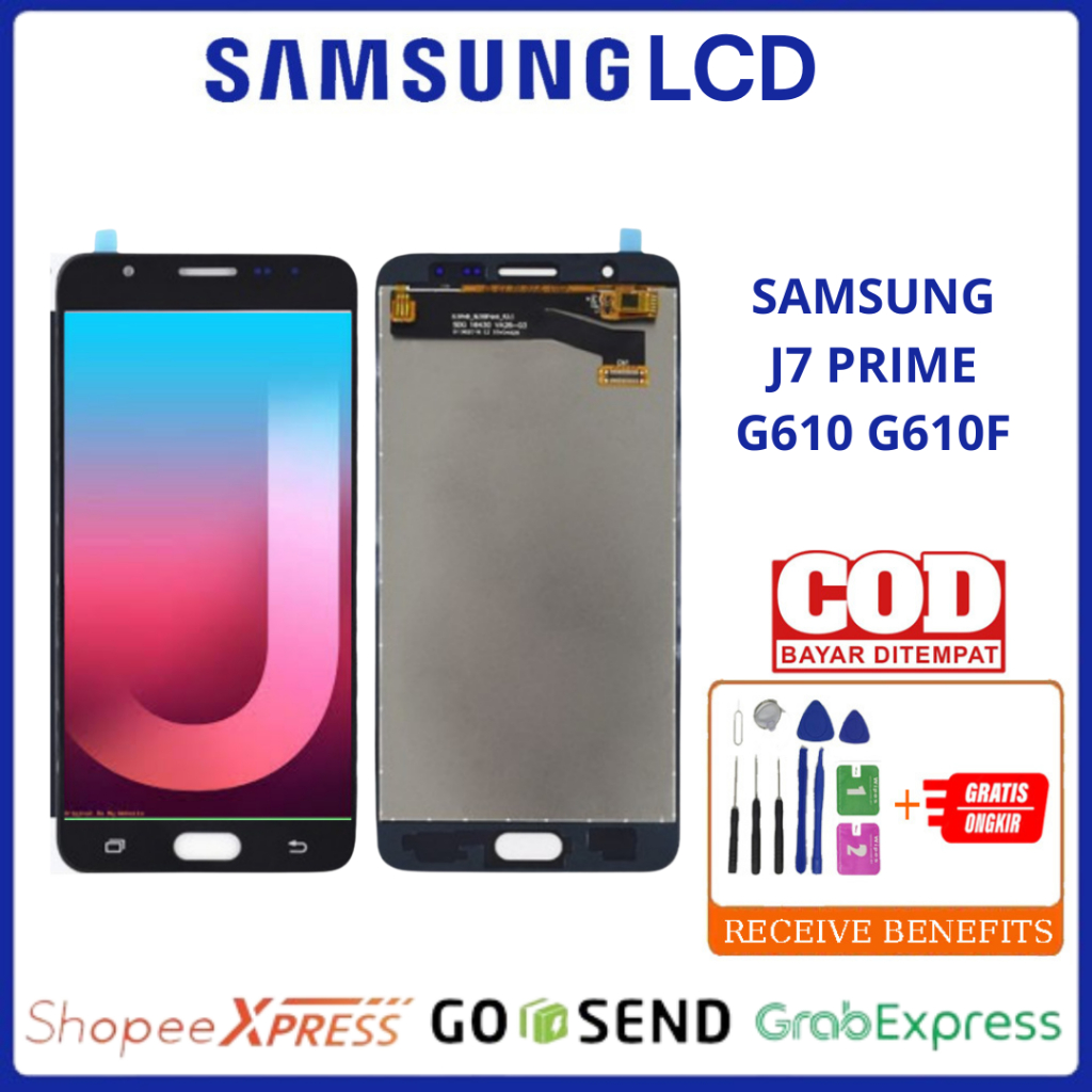 Jual LCD FULLSET SAMSUNG J7 PRIME / G610 / G610F | Shopee Indonesia