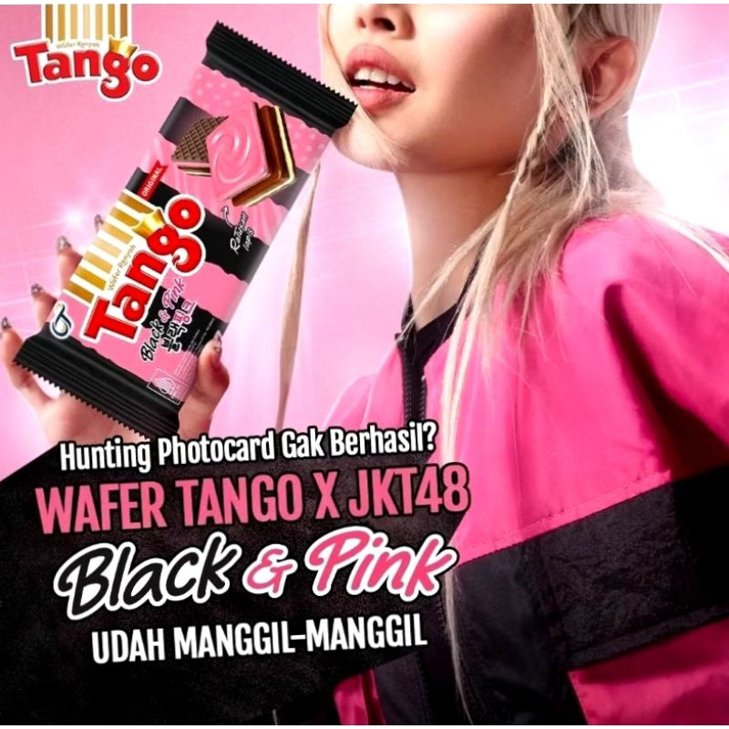 Jual di jual murah Tango black and pink x JKT48 limited edition 1 banded/13 pcs bisa dapat photo ...