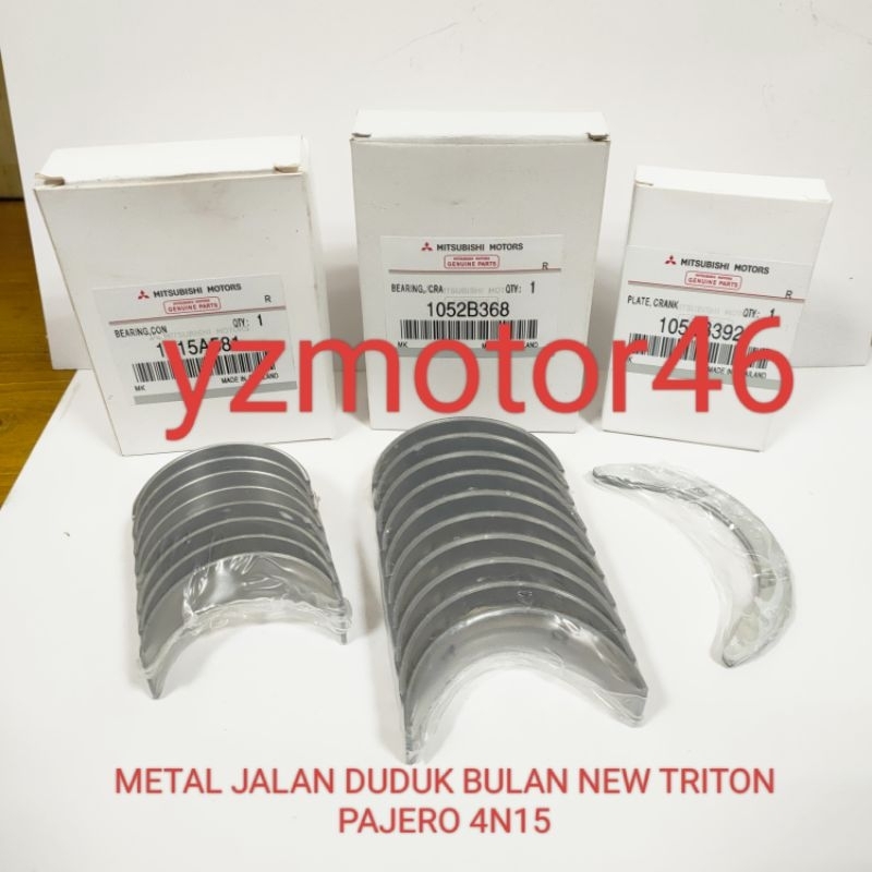Jual METAL JALAN DUDUK BULAN METAL SET NEW TRITON PAJERO 4N15 ASLI ...