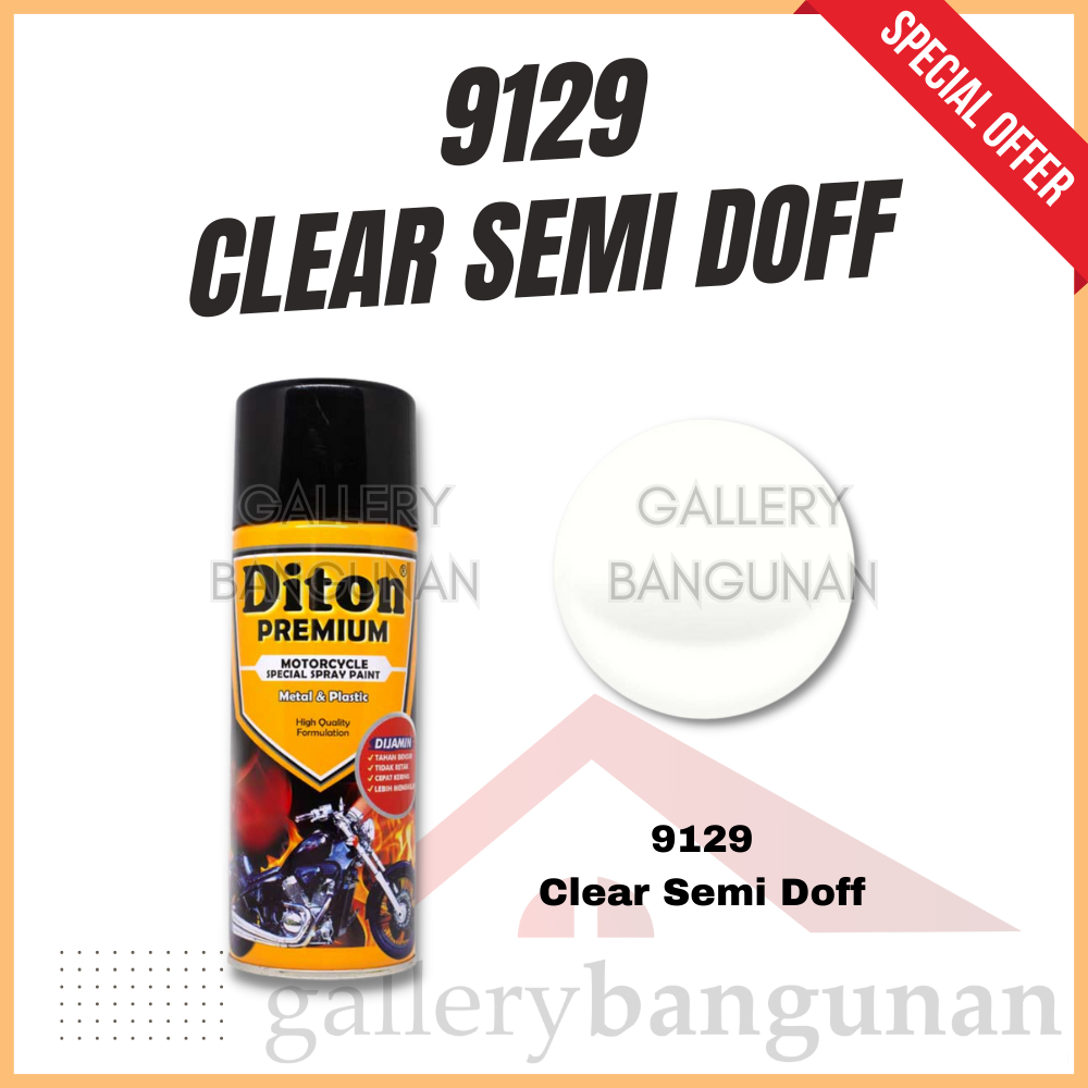Jual Diton Premium Clear Semi Doff 9129| Pilok | Pylox | Dof | Shopee ...
