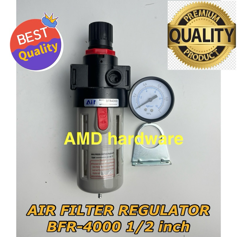 Jual AIR FILTER REGULATOR BODY BESAR 1/2" 3/8" 1/4" inch BFR2000 ...