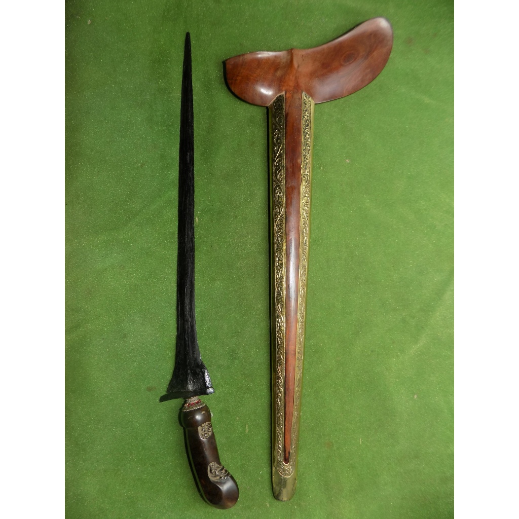 Jual keris tilam upih pamor merambut besi hurap majapahit awal | Shopee ...