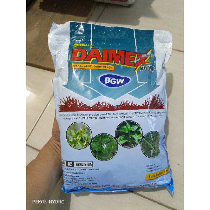 Jual DAIMEX 80 WP 1 KG - PEMBASMI BIJI GULMA RUMPUT HERBISIDA DIURON ...