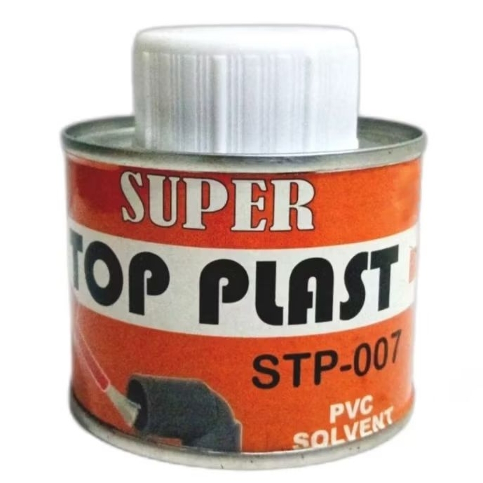 Jual Lem Pipa Pvc/Talang Air SUPER TOP PLAST 100 SOLVENT CEMENT PVC isi ...