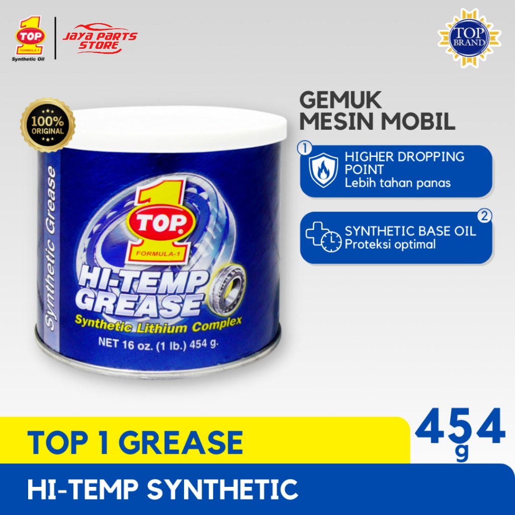 Jual High Temp Grease CVT TOP 1 100% Original - Stempet Untuk Bearing ...