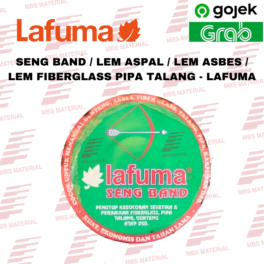Jual Lafuma Lem Aspal / Seng Band / Lem Asbes / Lem Fiberglass Pipa ...