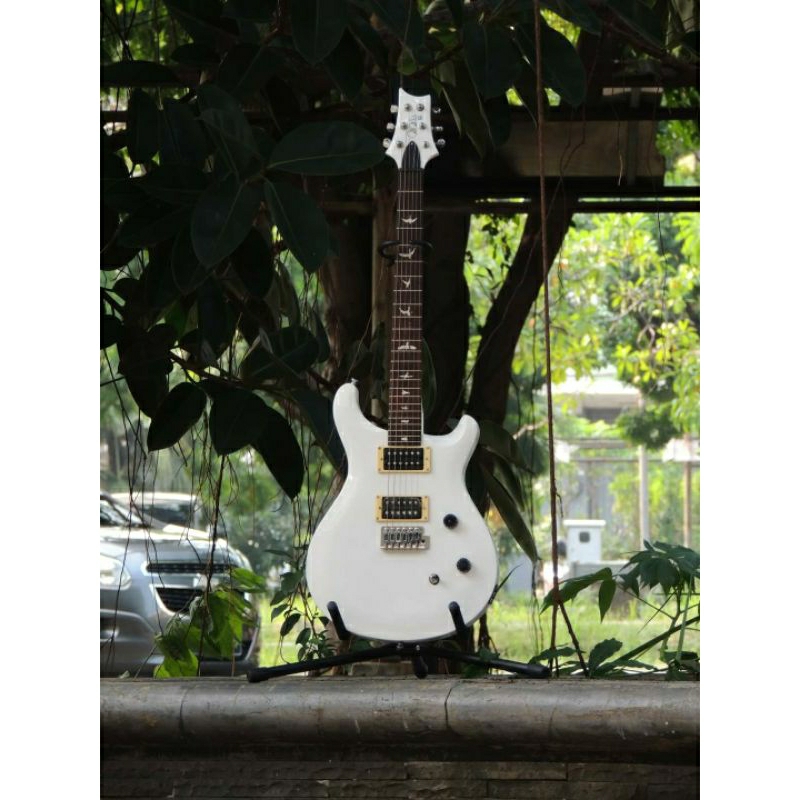Jual GITAR LISTRIK/ELEKTRIK PRS WHITE (PUTIH) | Shopee Indonesia