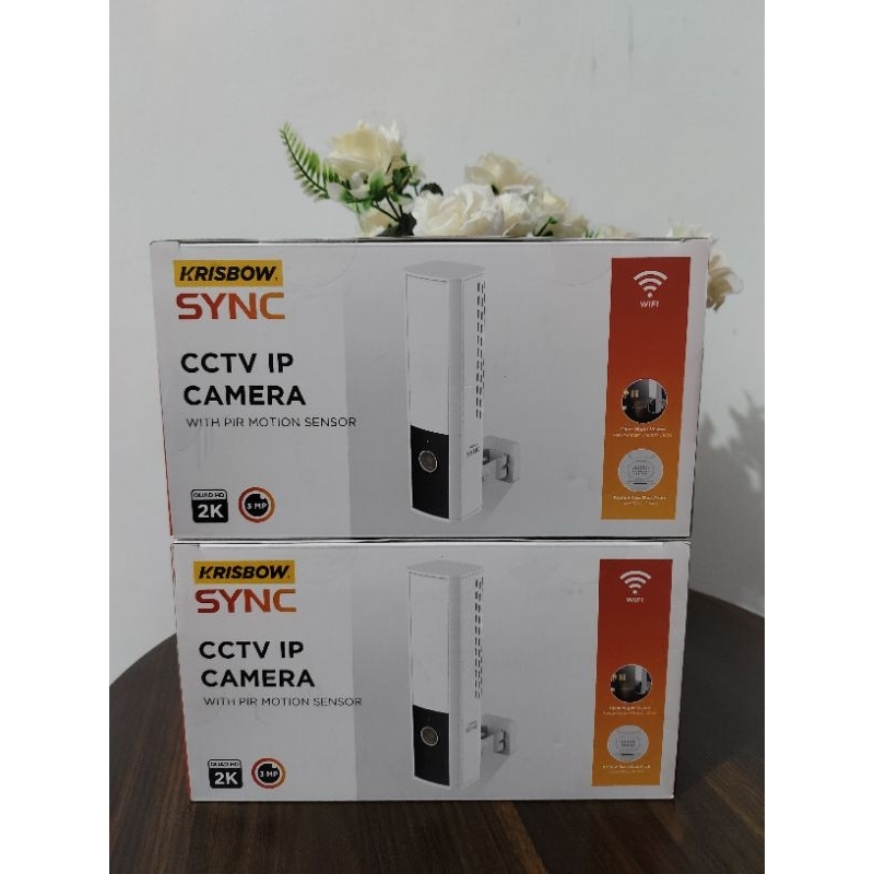 Jual krisbow sync ip camera floodlight flight 3 mp 7t | Shopee Indonesia