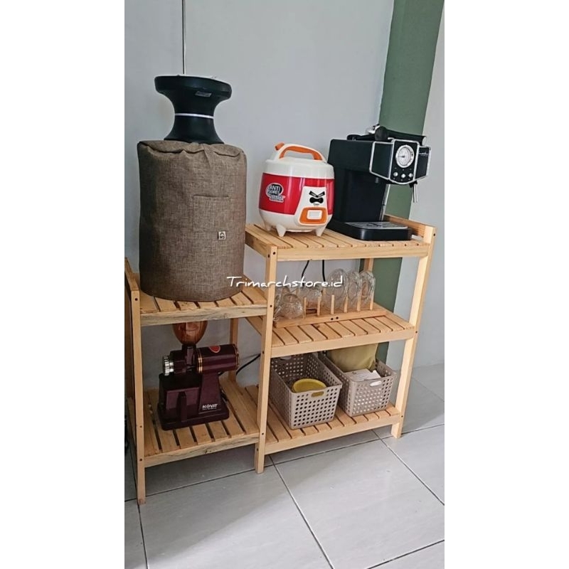 Jual RAK MULTIFUNGSI DISPENSER DAN RICE COOKER | Shopee Indonesia