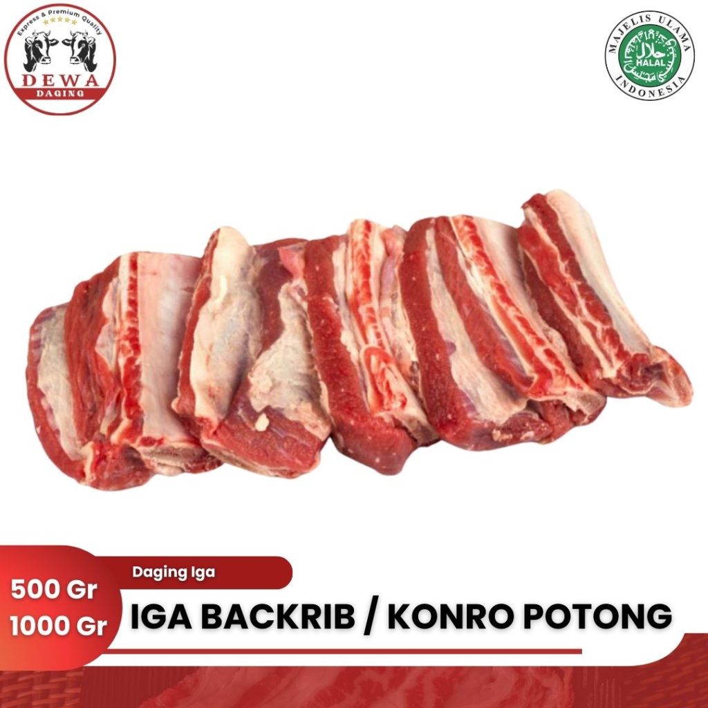 Jual Back Ribs Potong | Iga Konro | Daging Sapi Iga Back Ribs ...