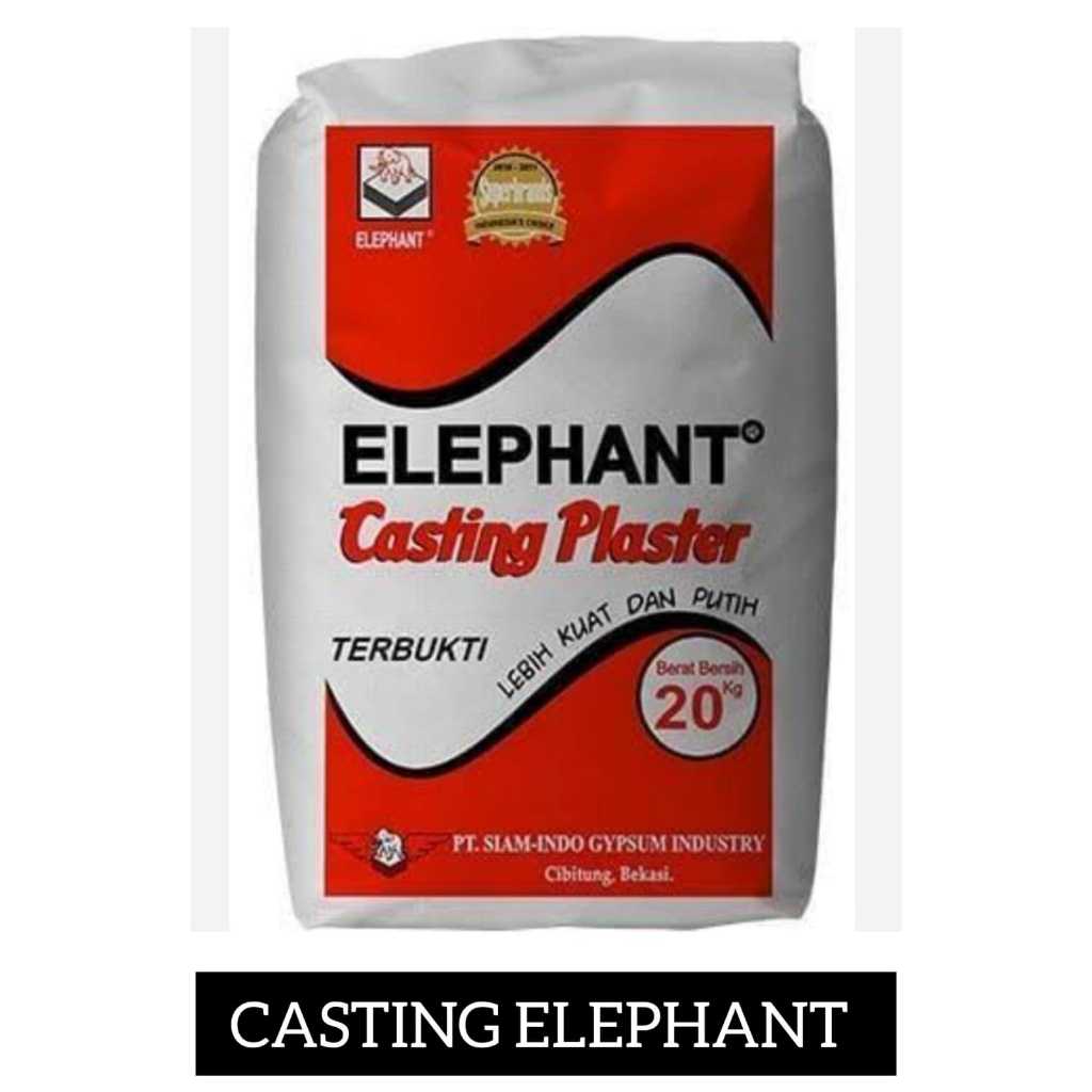 Jual Casting Elephant 18kg Gypsum Plaster | Shopee Indonesia