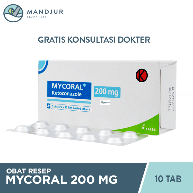 Jual Mycoral 200 mg 10 Tablet | Shopee Indonesia