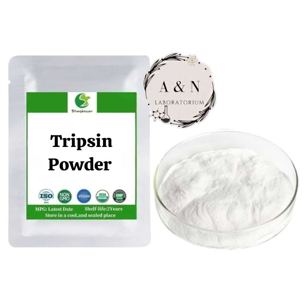 Jual Enzim Tripsin Enzym Tripsin / Bubuk Tripsin Powder Tripsin 99% 5 ...