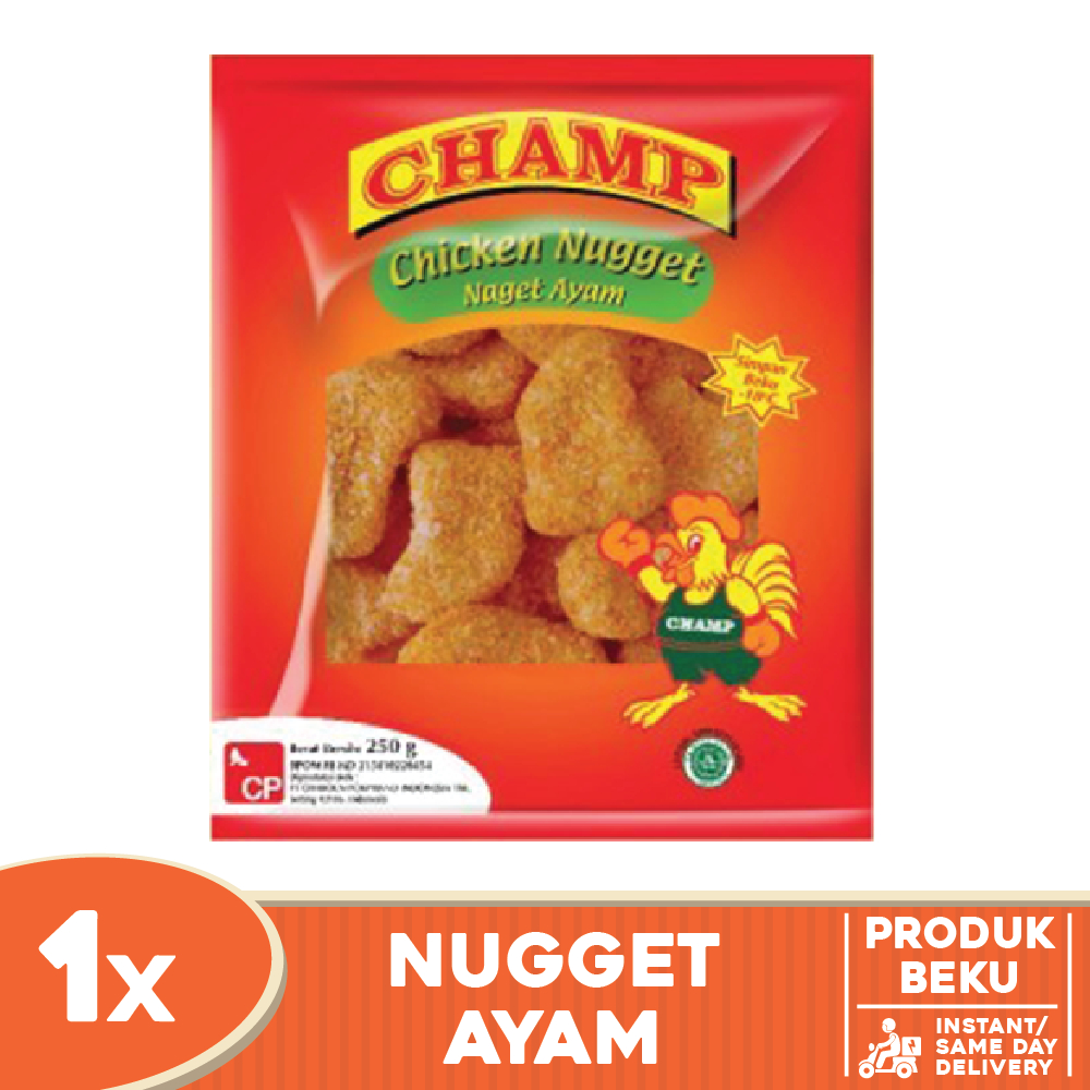 Jual CHAMP Chicken Nugget 250gr | Shopee Indonesia