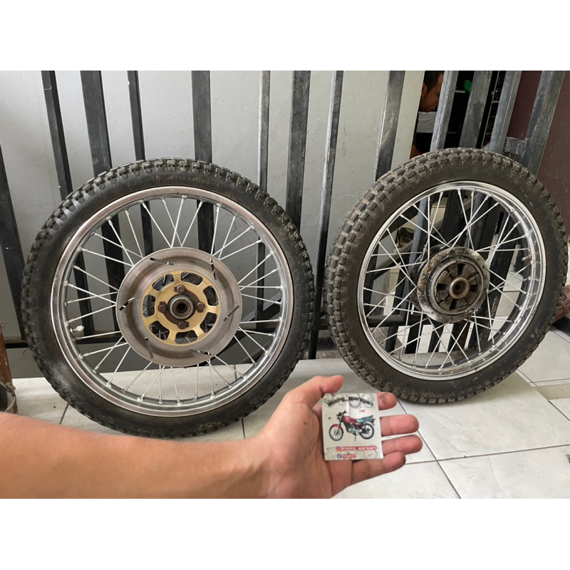 Jual Velg Ring 18 RXKING (ORIGINAL COPOTAN) | Shopee Indonesia