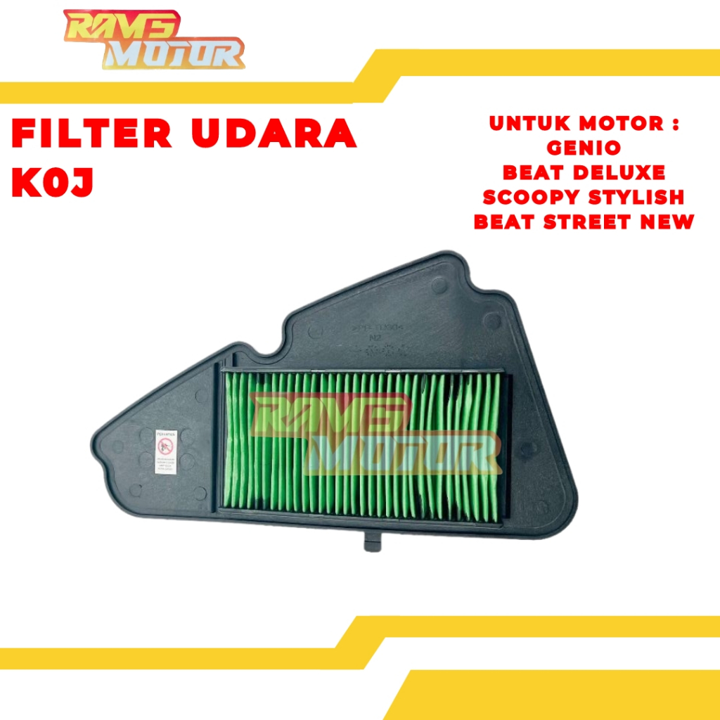 Jual Filter Udara Beat Deluxe Beat Street NEW Genio Scoopy K2F K1A KOJ ...