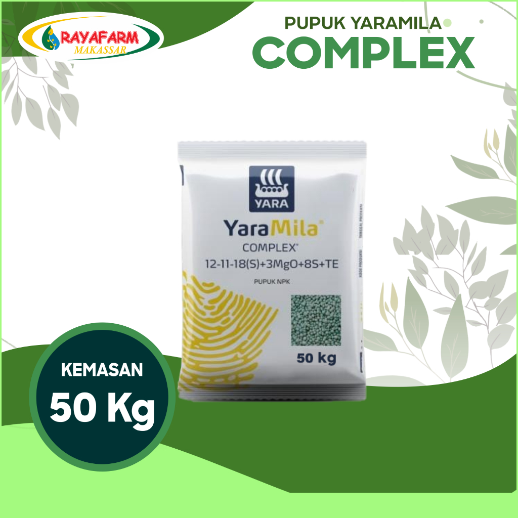 Jual Pupuk NPK YaraMila Complex - Kemasan 50kg | Shopee Indonesia